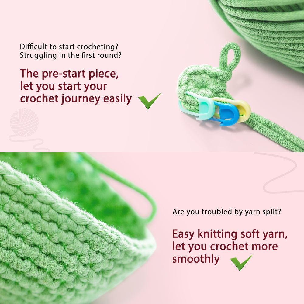 CROCHET BOX Complete Crochet Kit for Beginners —— Emotional Support Tu